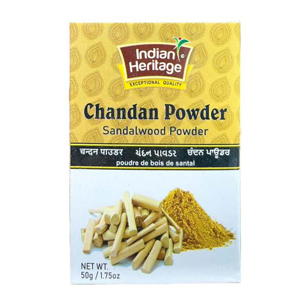 Indian Heritage Chandan Powder 50g – Value Mart NZ