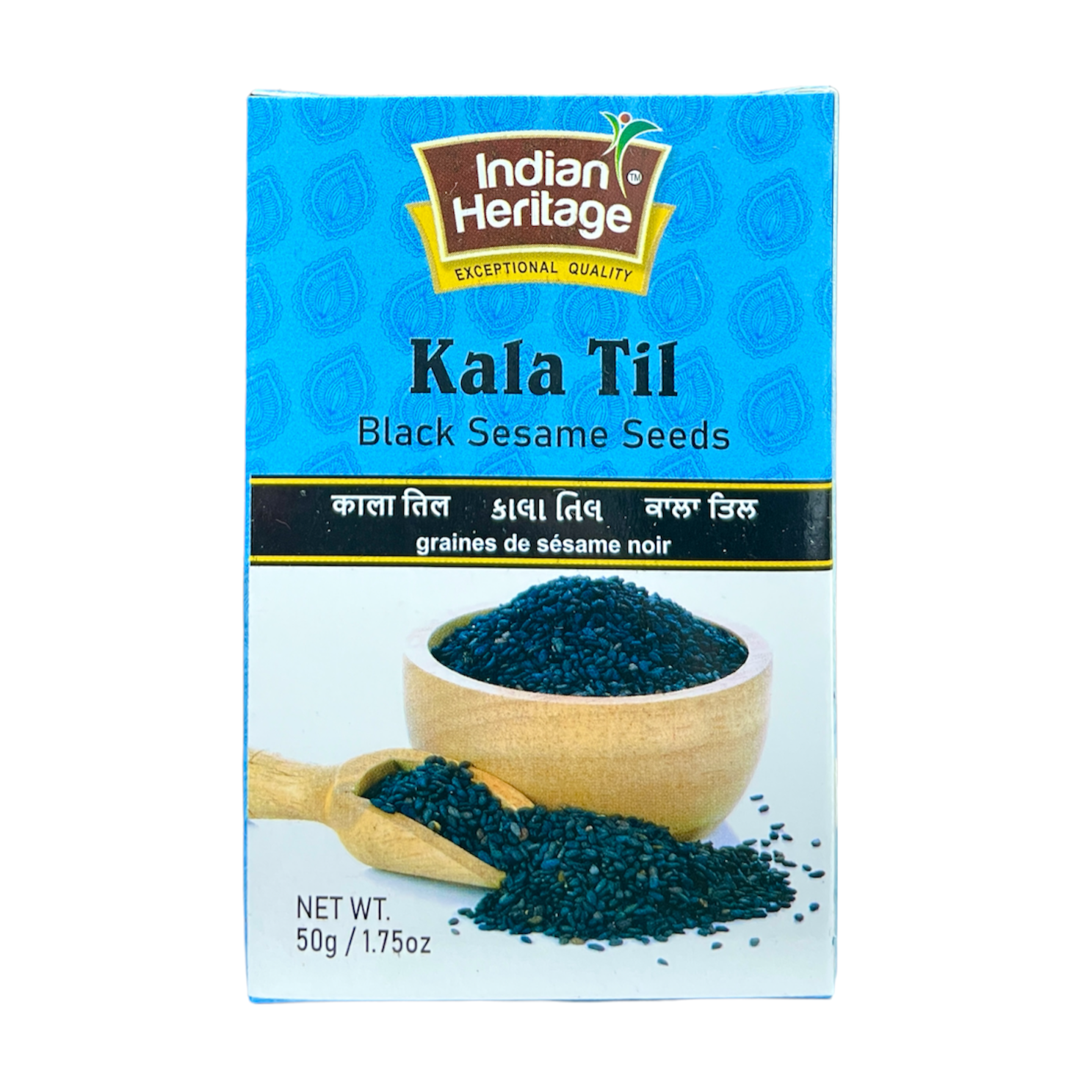 Indian Heritage Kala Til Black Sesame 50g – Value Mart NZ