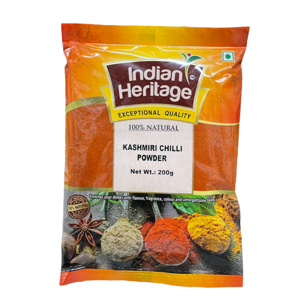 Indian Heritage Kashmiri Chilli Powder 200g – Value Mart NZ