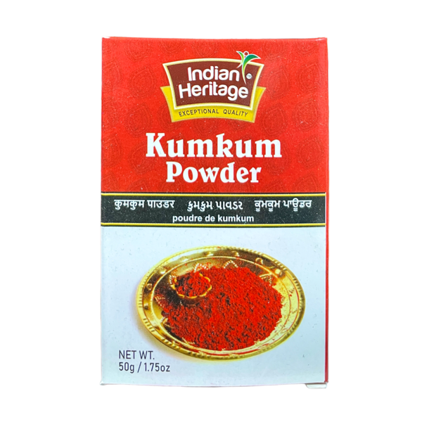 Indian Heritage Kumkum Powder 50g – Value Mart NZ