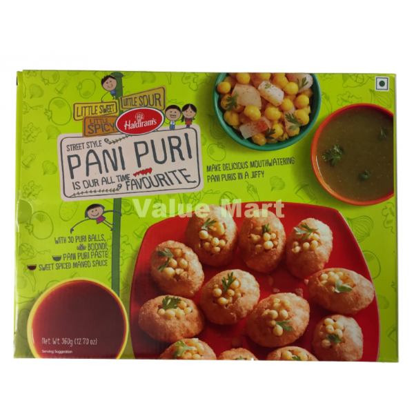 Haldirams Pani Puri Kit 360g – Value Mart NZ